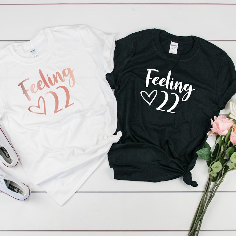 22 Twos Shirt - Etsy UK