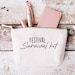 Festival Survival Kit Makeup Heart Custom Travel Bag Gift Skincare Gift ...