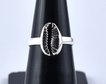 Cowrie Shell Ring - Etsy