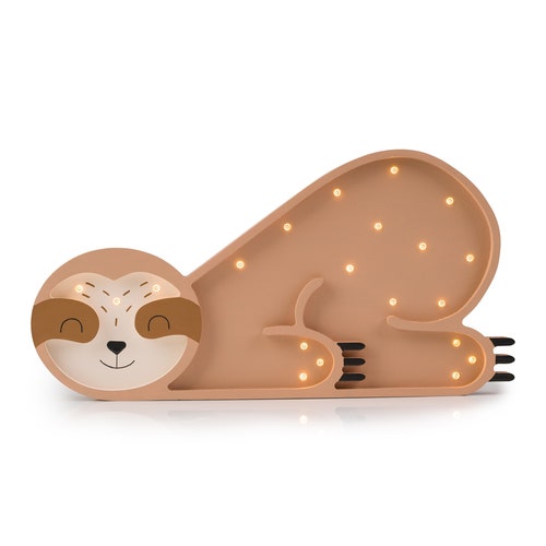 Wooden Sloth Toy - Etsy