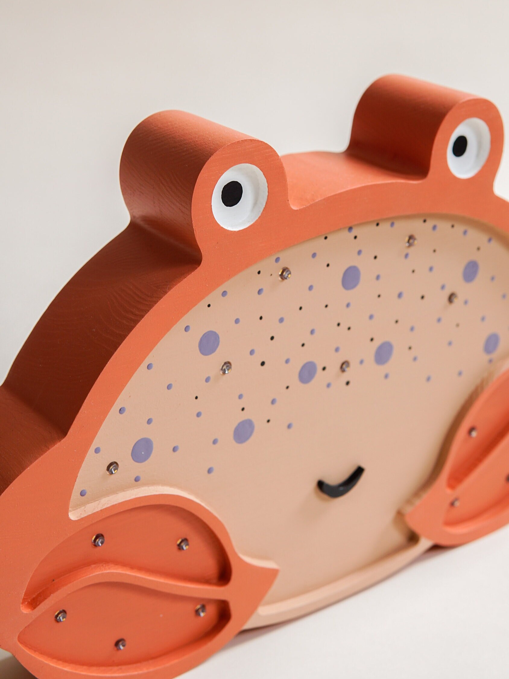 Wooden Crab Lamp for Kids, Nursery Decoration, Baby Shower Gift ...
