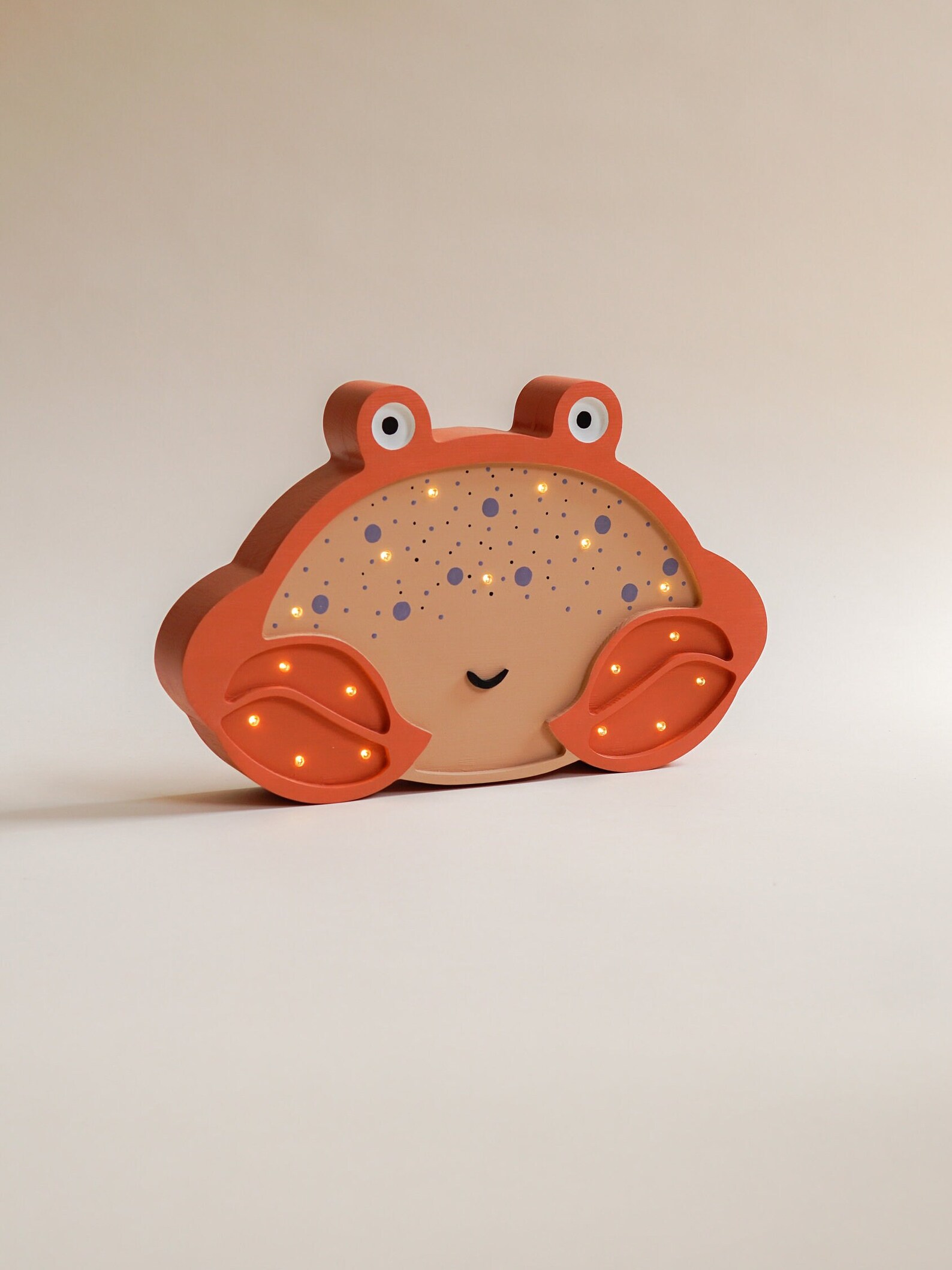 Wooden Crab Lamp for Kids, Nursery Decoration, Baby Shower Gift ...