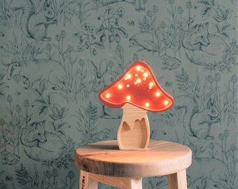 Handmade Wooden Hedgehog Kids Lamp Night Lamp Wooden Toys | Etsy