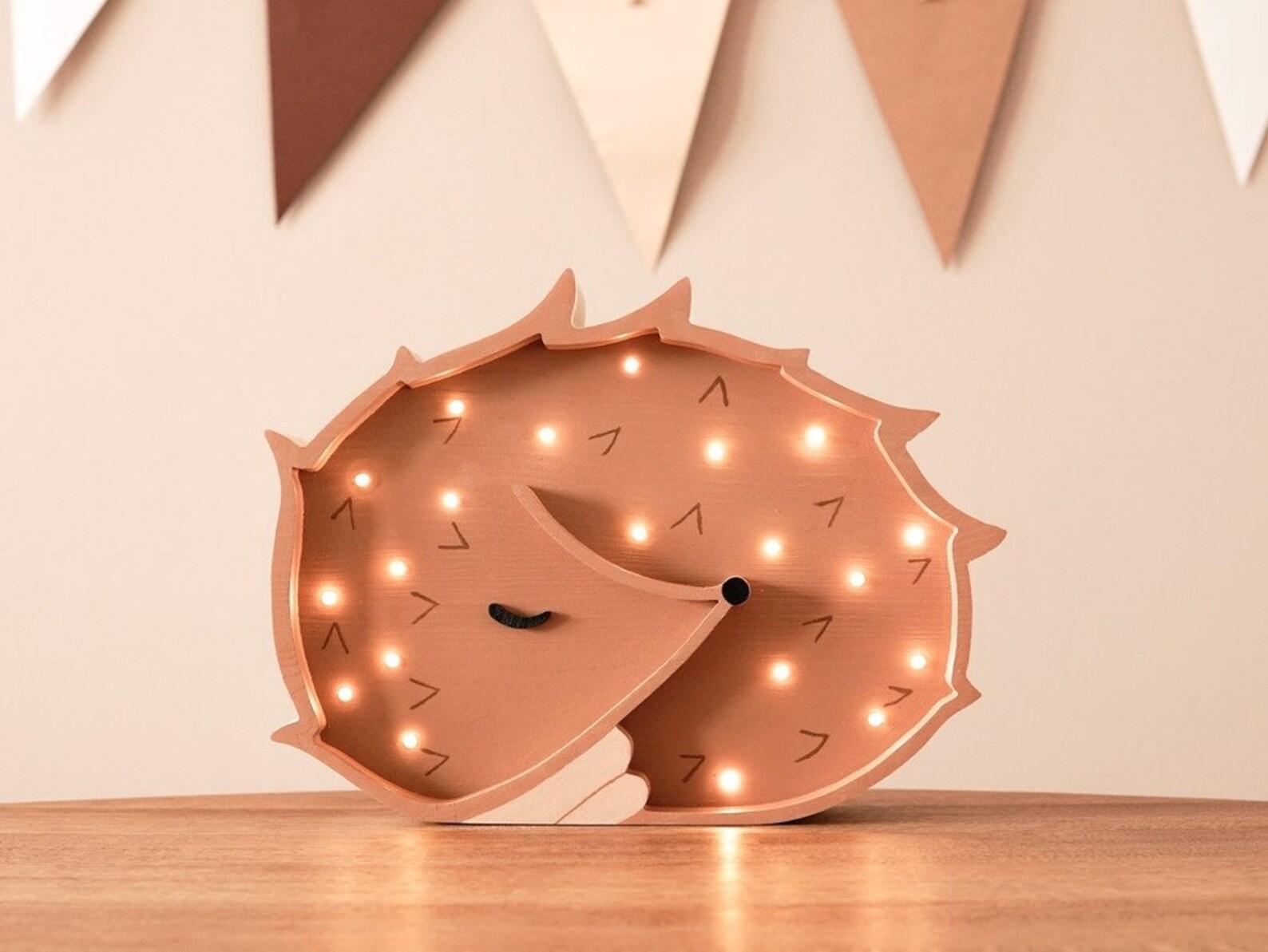 Handmade Wooden Hedgehog Kids Lamp Night Lamp Wooden Toys - Etsy