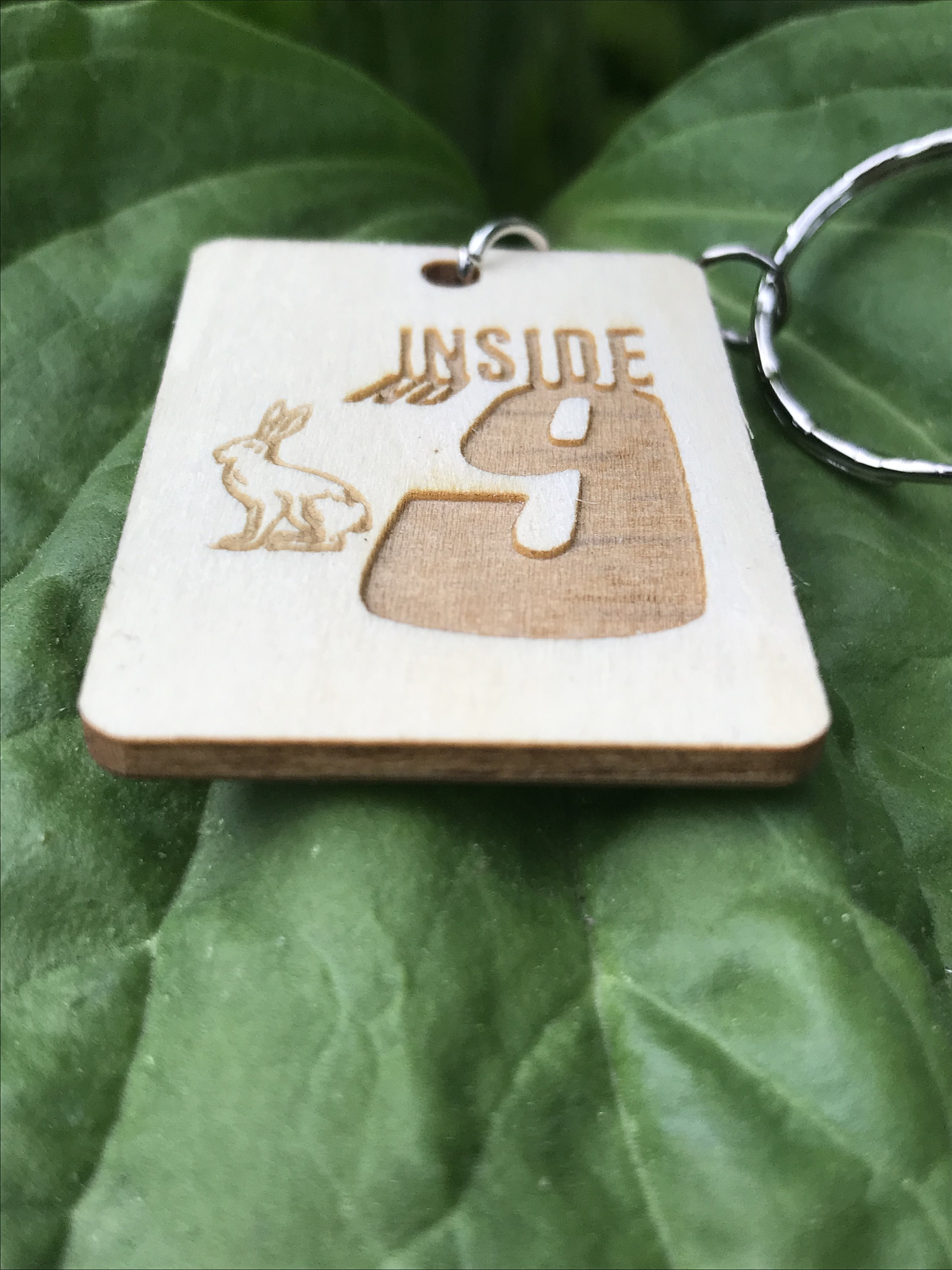 PERSONALISED Inside Number 9 No 9 Keyring Keychain Engraved - Etsy UK