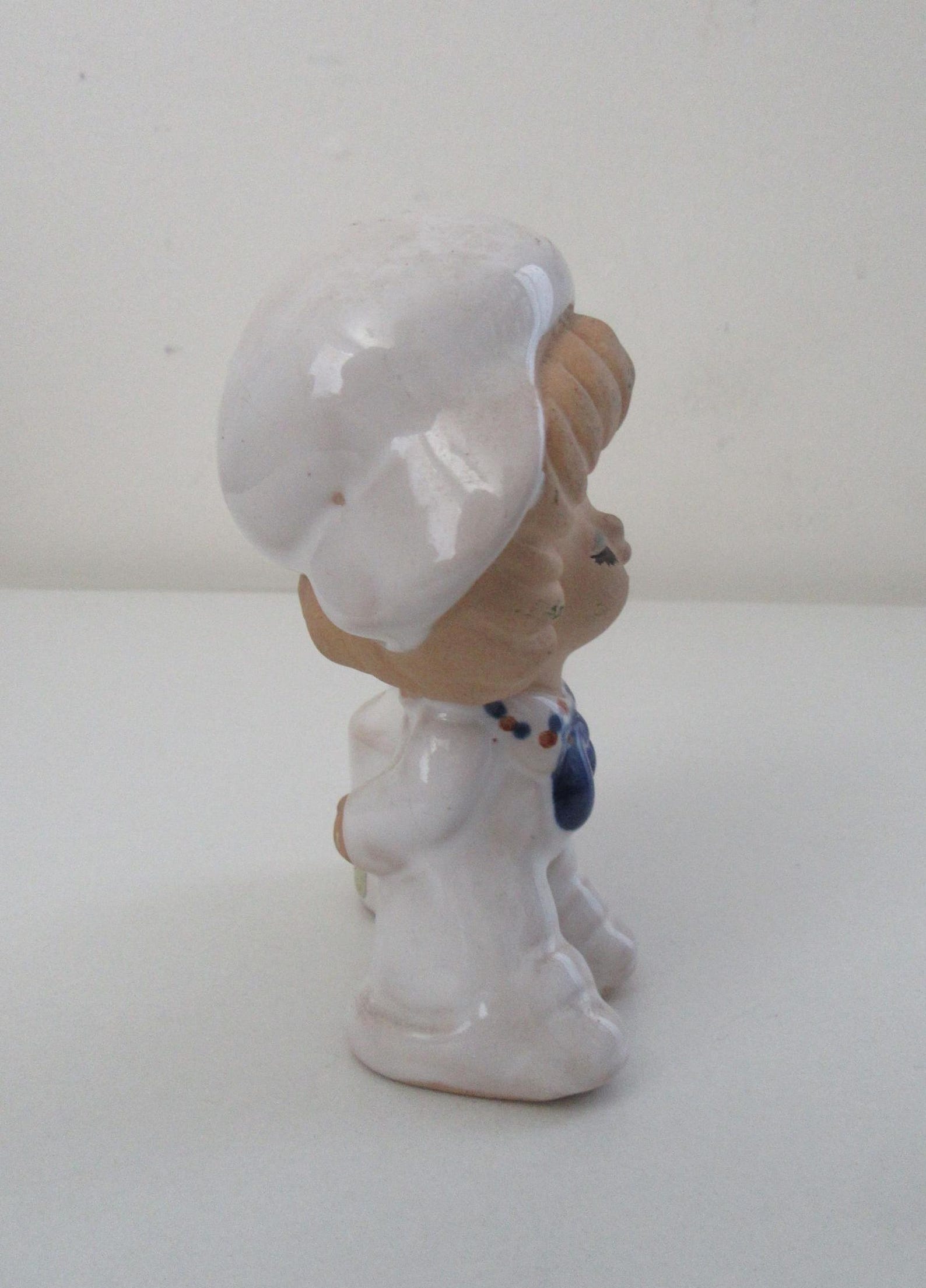 Vintage 60's UCTCI Poppet Girl Ceramic Bud Vase 60's Figurine Kitsch ...