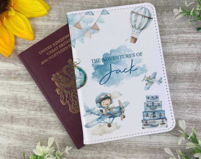 Personalised Passport Cover, Baby's First Passport, First Holiday ...