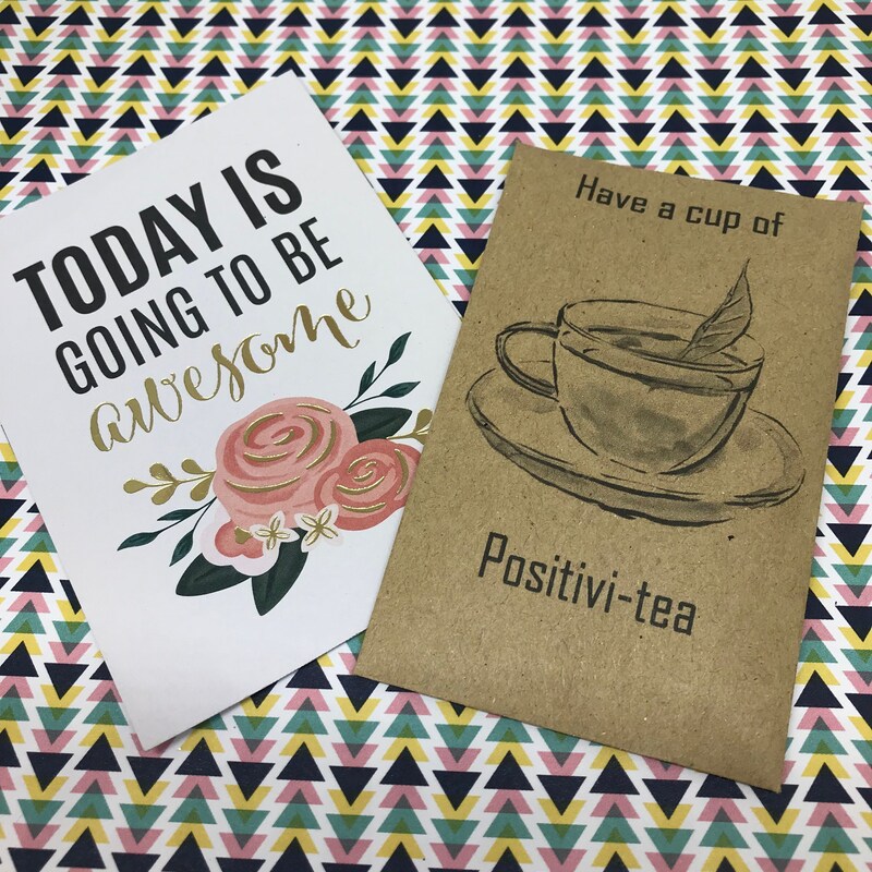 Tea Sachet Favor - Etsy