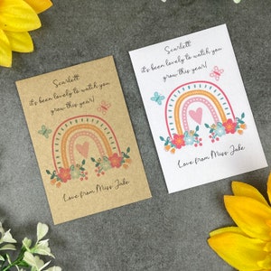 End of Year Gifts for Class, Personalised Pupil Gift, Student Gift ...