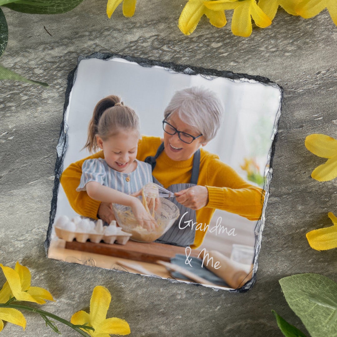 Grandma Coaster, Grandma Gift, Slate Coaster, Mother's Day Gift, Mother ...