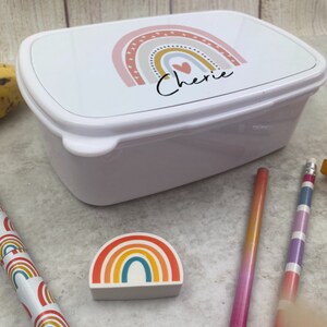Rainbow Lunchbox, Cute Lunch Box for Kids, Rainbow Gifts for Girls ...