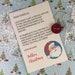 Santa's Lost Button Personalised Santa's Lost Button - Etsy