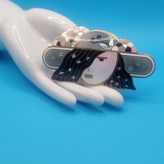 Vintage david kuo champleve - Gem