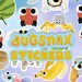 BUGSNAX Collection Crochet Plushies and Mini Toys: Filbo, Bunger ...