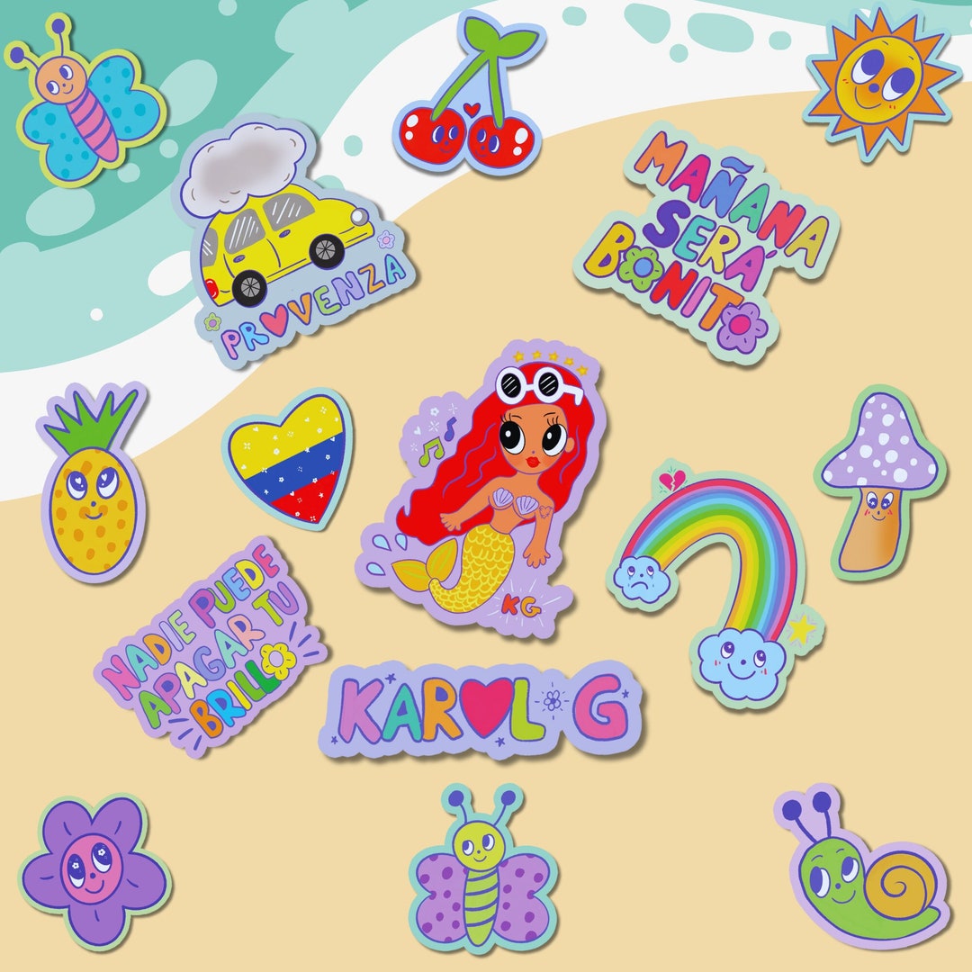 Manana Sera Bonito Sticker|karol G Sticker|la Bichota|la Sirenita|karol ...