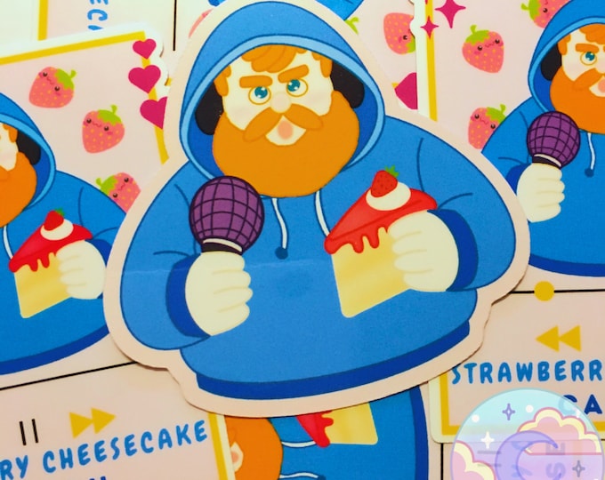 Caseoh Inspired Stickers, Funny Meme Stickers, Funny Twitch Streamer ...