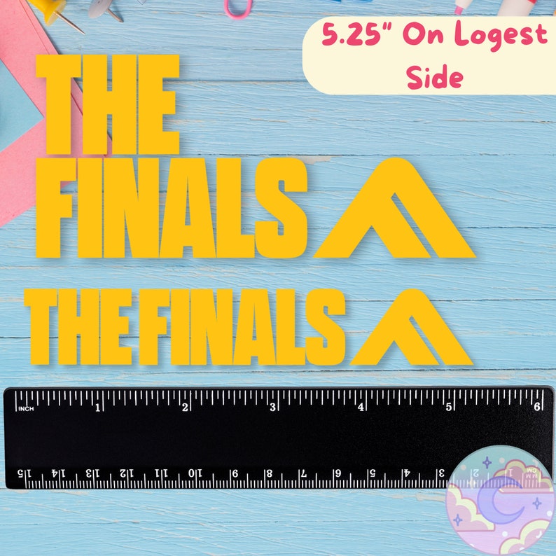The Finals Video Game Inspired Vinyl Decals - the Finals Merch - Car ...