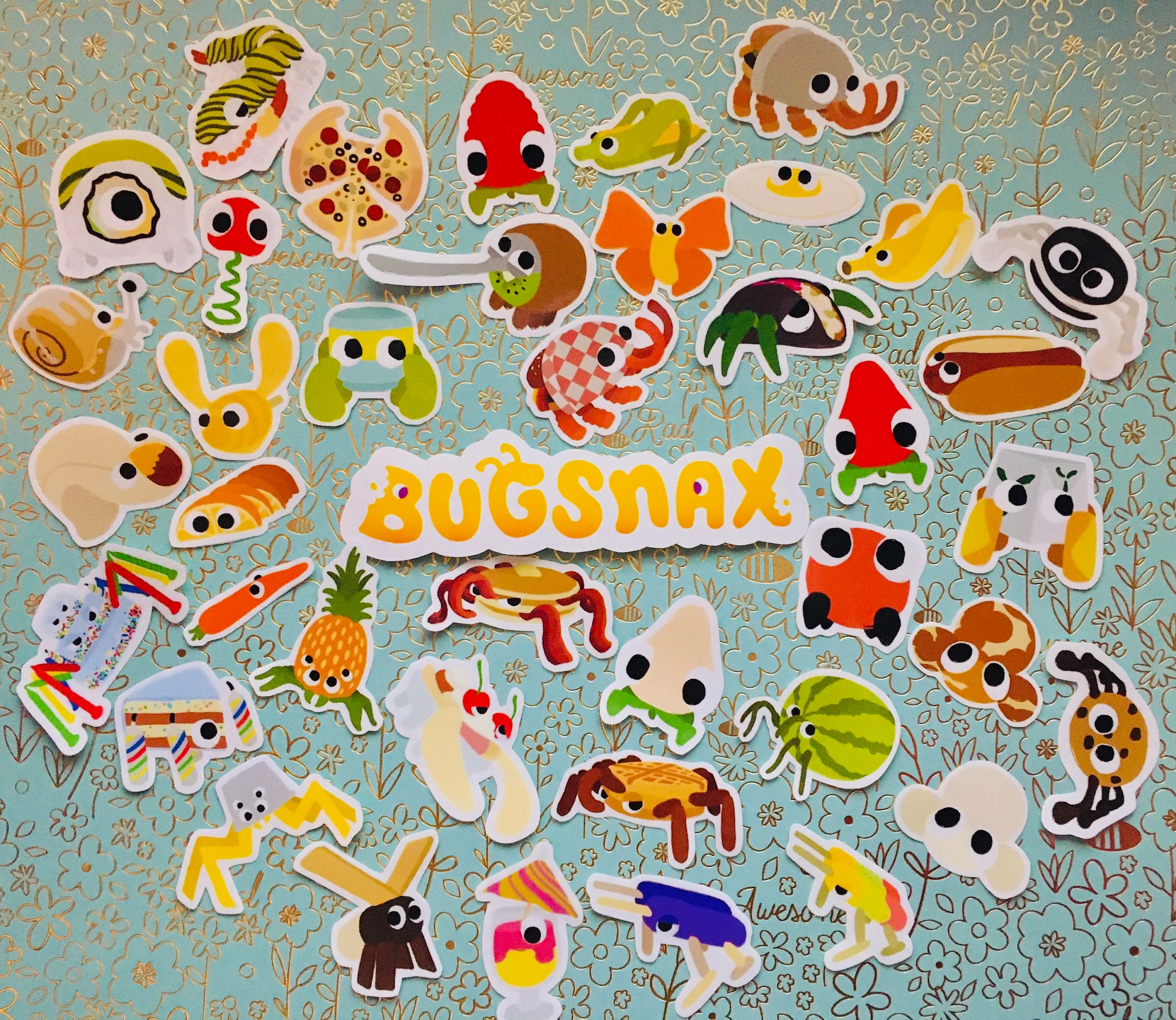 Bugsnax Stickers PICK YOUR STICKERS Cute Bugsnax Stickers | Etsy