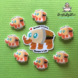 Bunger is Love...bunger is Life | Bunger Sticker | Bunger Pin | Bugsnax ...