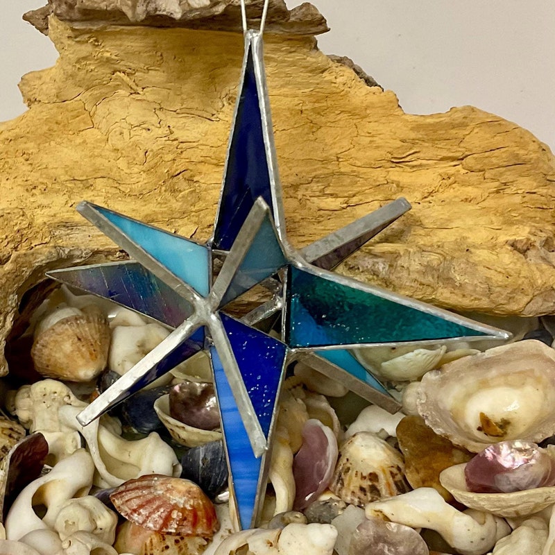 Stained Glass Star - Etsy