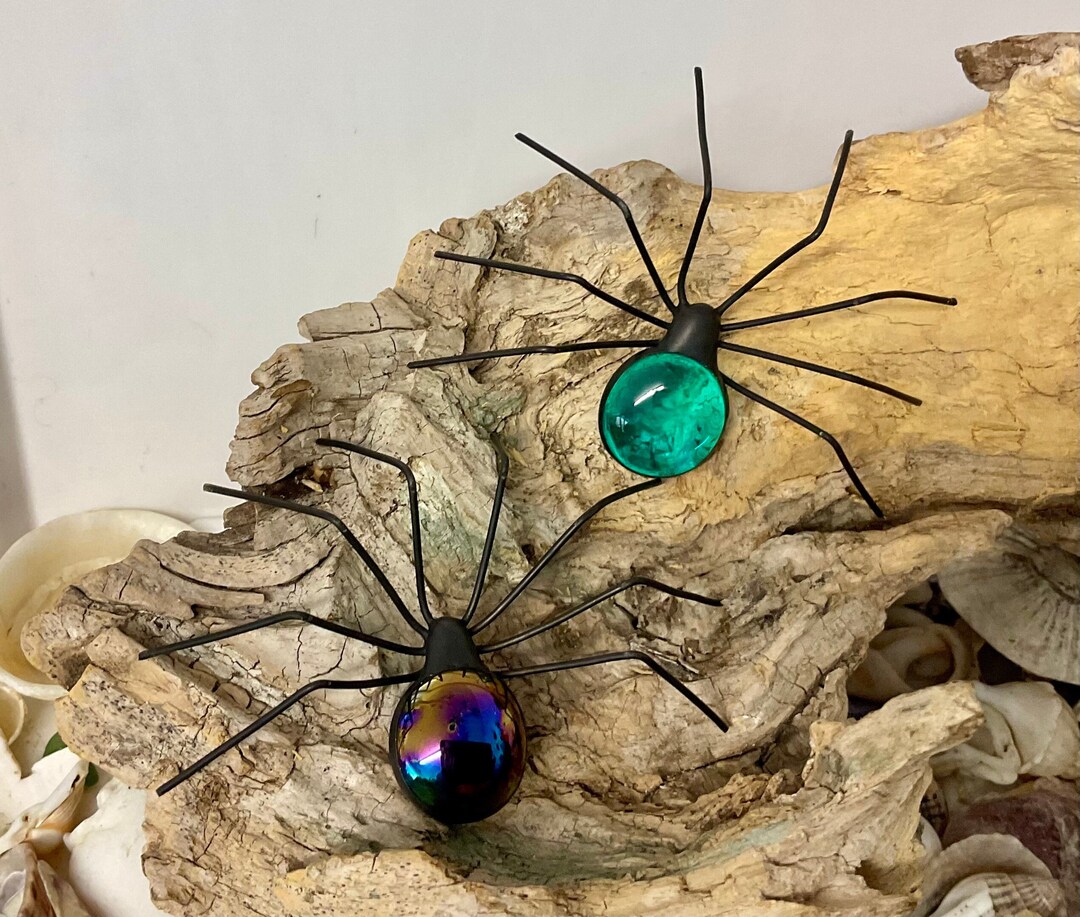 Stained Glass Spider Suncatcher • Spider Suncatcher • Glass Spider ...