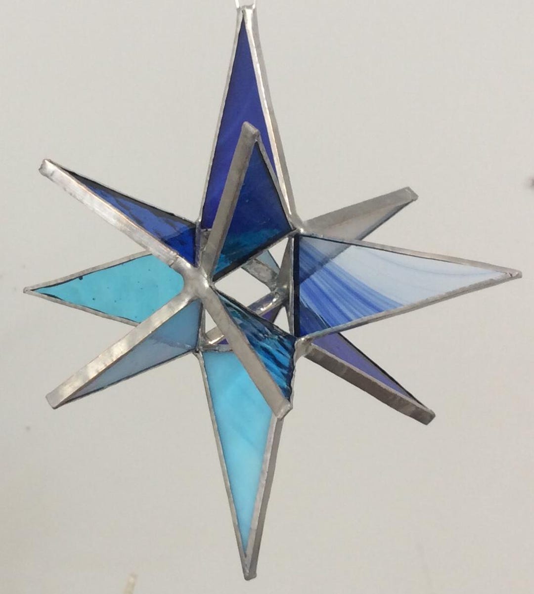 Stained Glass Moravian Star Suncatcher • Star of Bethlehem - Etsy