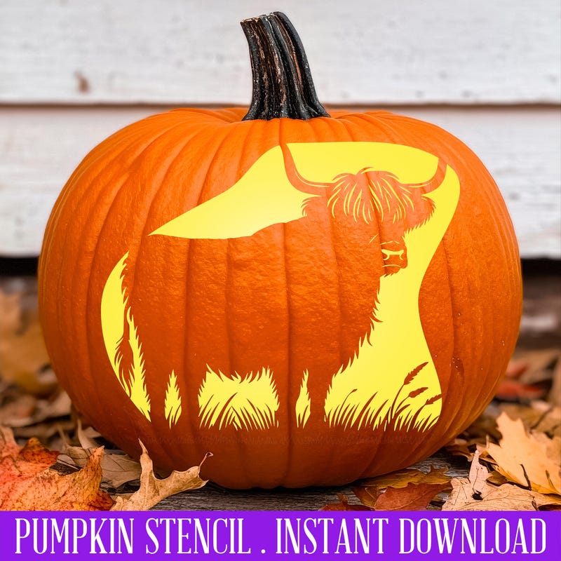 Farm Animals Pumpkin Carving Stencils - Etsy