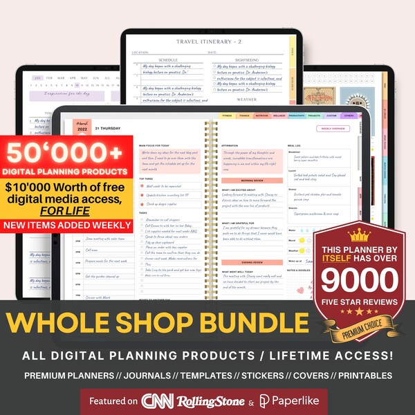 Digital Planner - Etsy