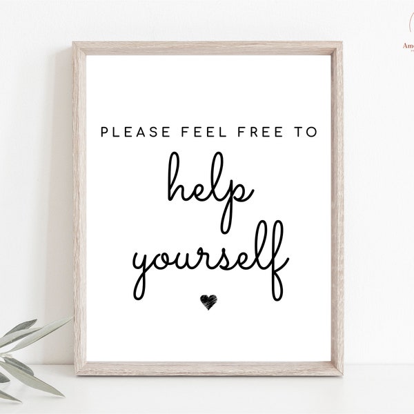Please Help Yourself - Etsy