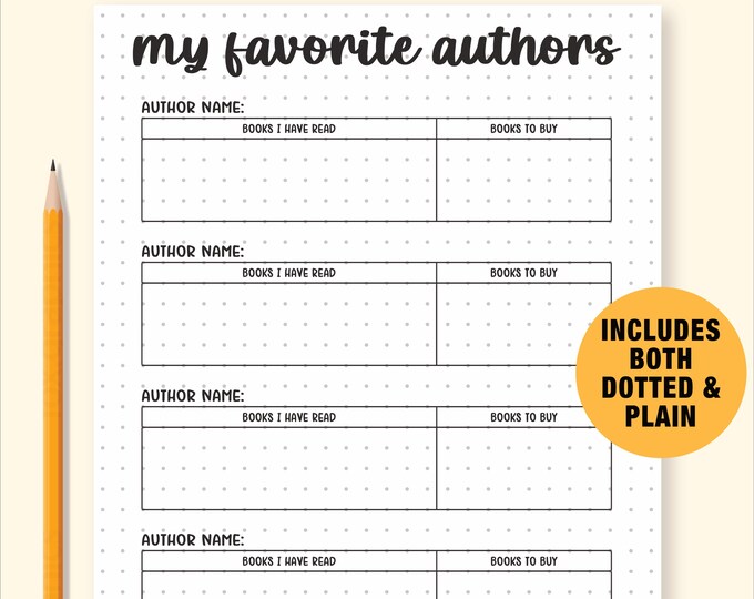 Favourite Quote Tracker Printable, Quote Journal Printable ...