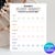 EDITABLE Daisy Flower Reward Chart, Behavior Chart, Daily Chore Chart ...