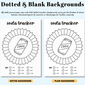 Monthly Soda Tracker, Printable Soda Pop Tracker, Printable Soda ...