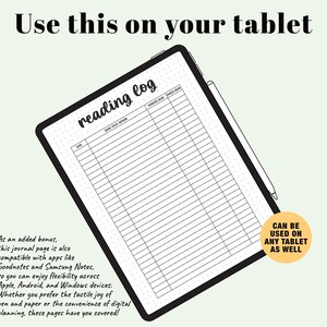 Reading Log Printable, Reading Tracker, Books to Read, Books I've Read ...