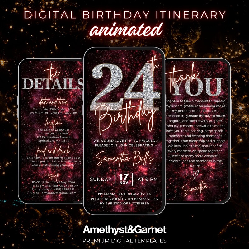 24th Birthday - Etsy