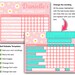 EDITABLE Daisy Flower Reward Chart, Behavior Chart, Daily Chore Chart ...