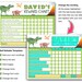 Editable Dinosaur Reward Chart, Behavior Chart, Daily Chore Chart ...