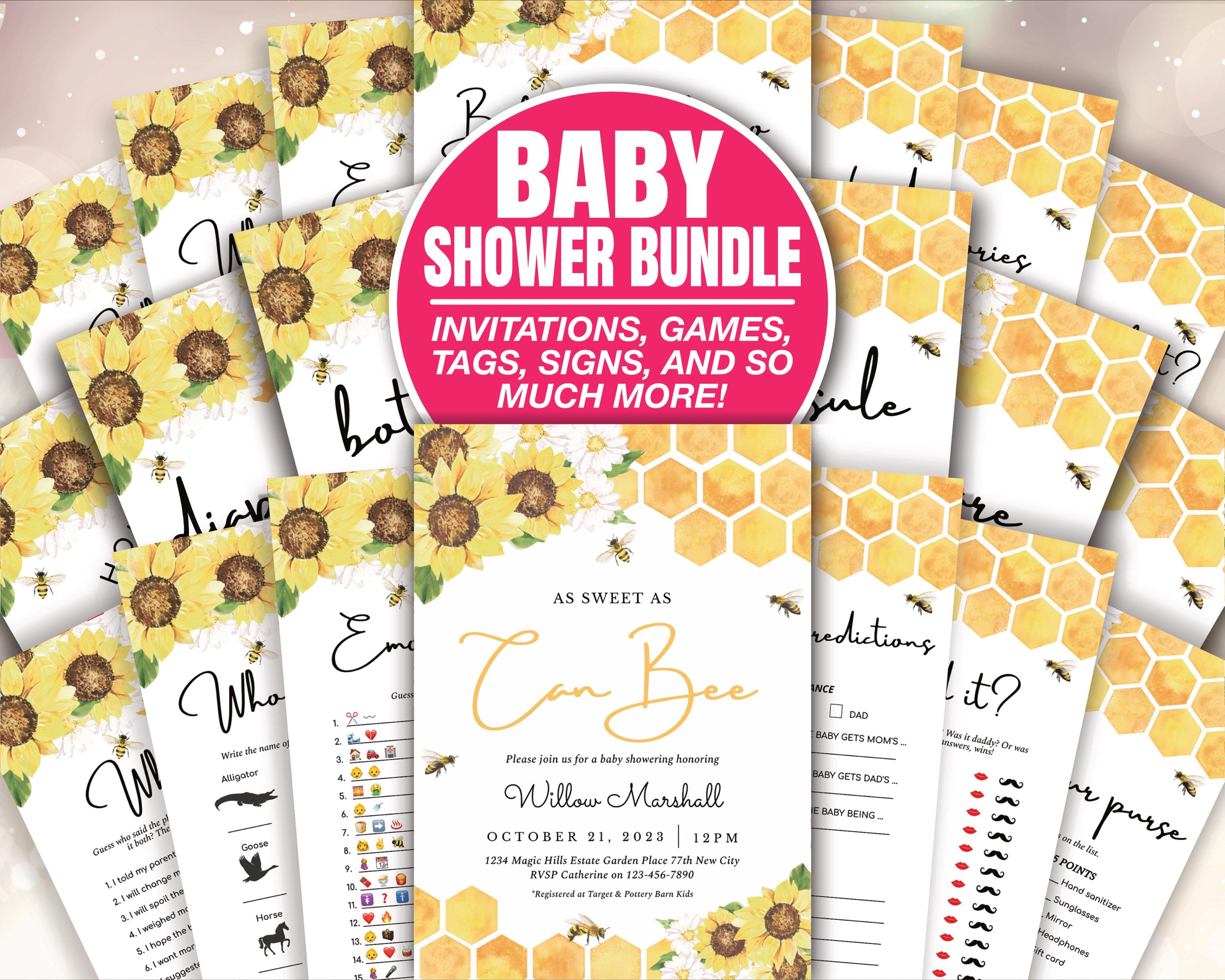 Bee Baby Shower Game Ideas 14 Spectacular Bumble Bee Baby Shower Ideas