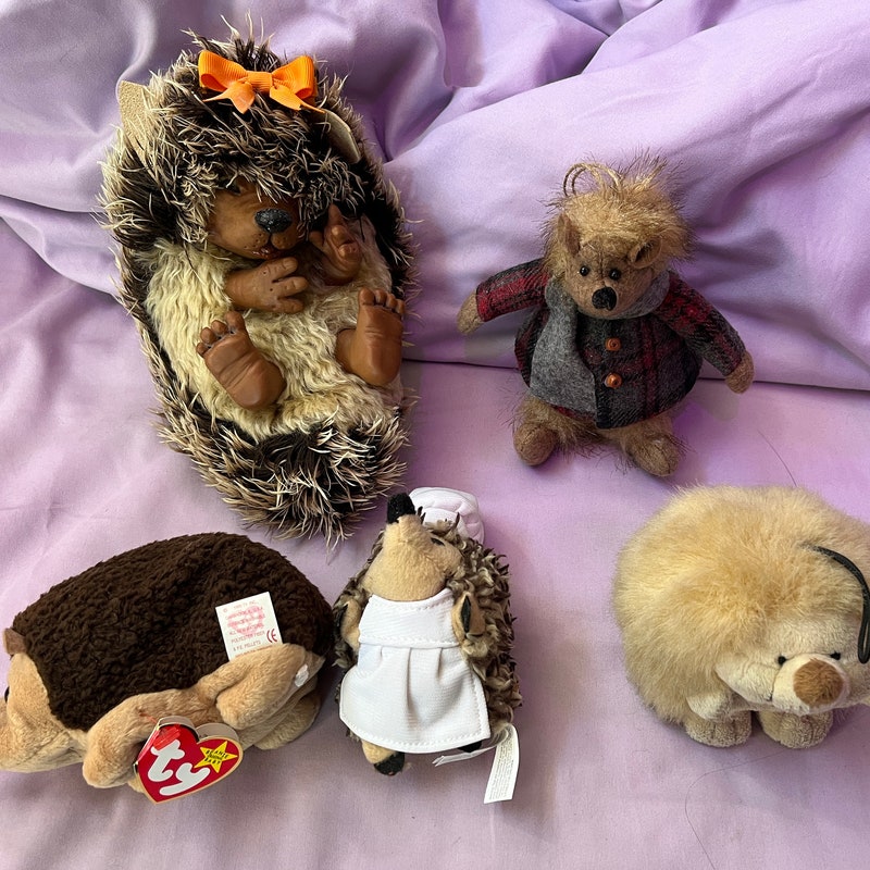 Stuffed Hedgehog - Etsy