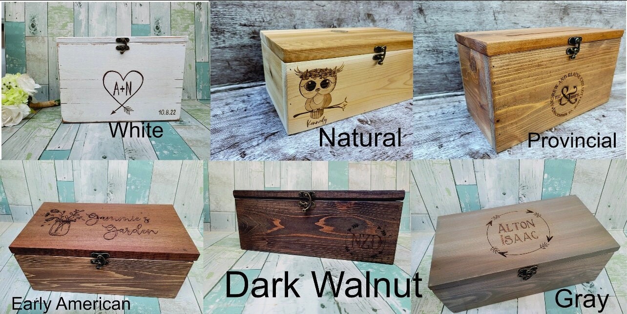 Large Box Mountain Scene Memento Gift Box - Etsy