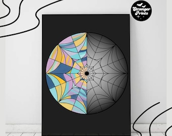 Wednesday Addams Stained Glass - Etsy