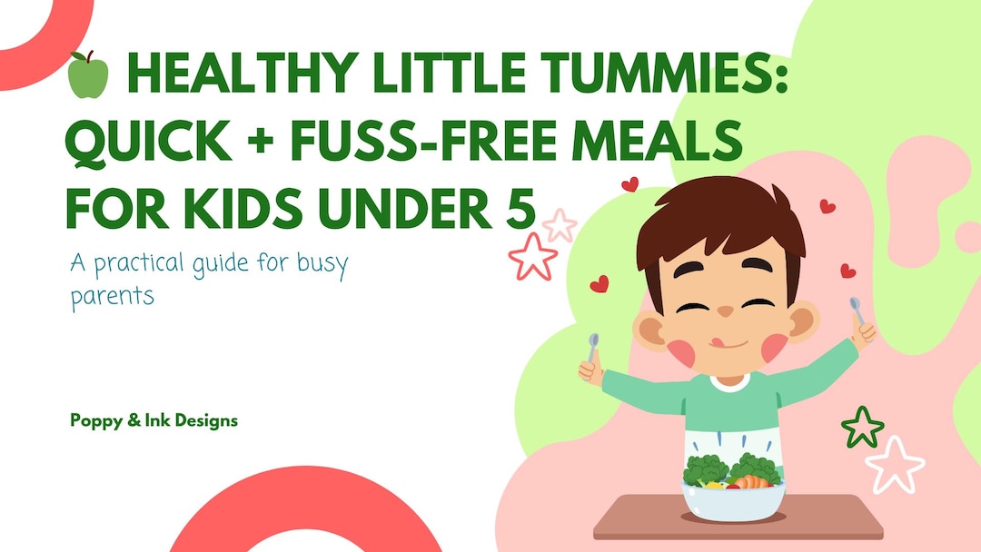 Toddler Meal Planner: Picky Eater Guide, Kids Recipes (PDF Download) - Etsy