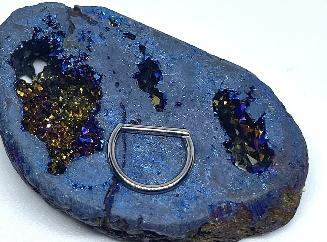 16 Gauge 3/8 Hinged Titanium D Ring Clicker - Etsy