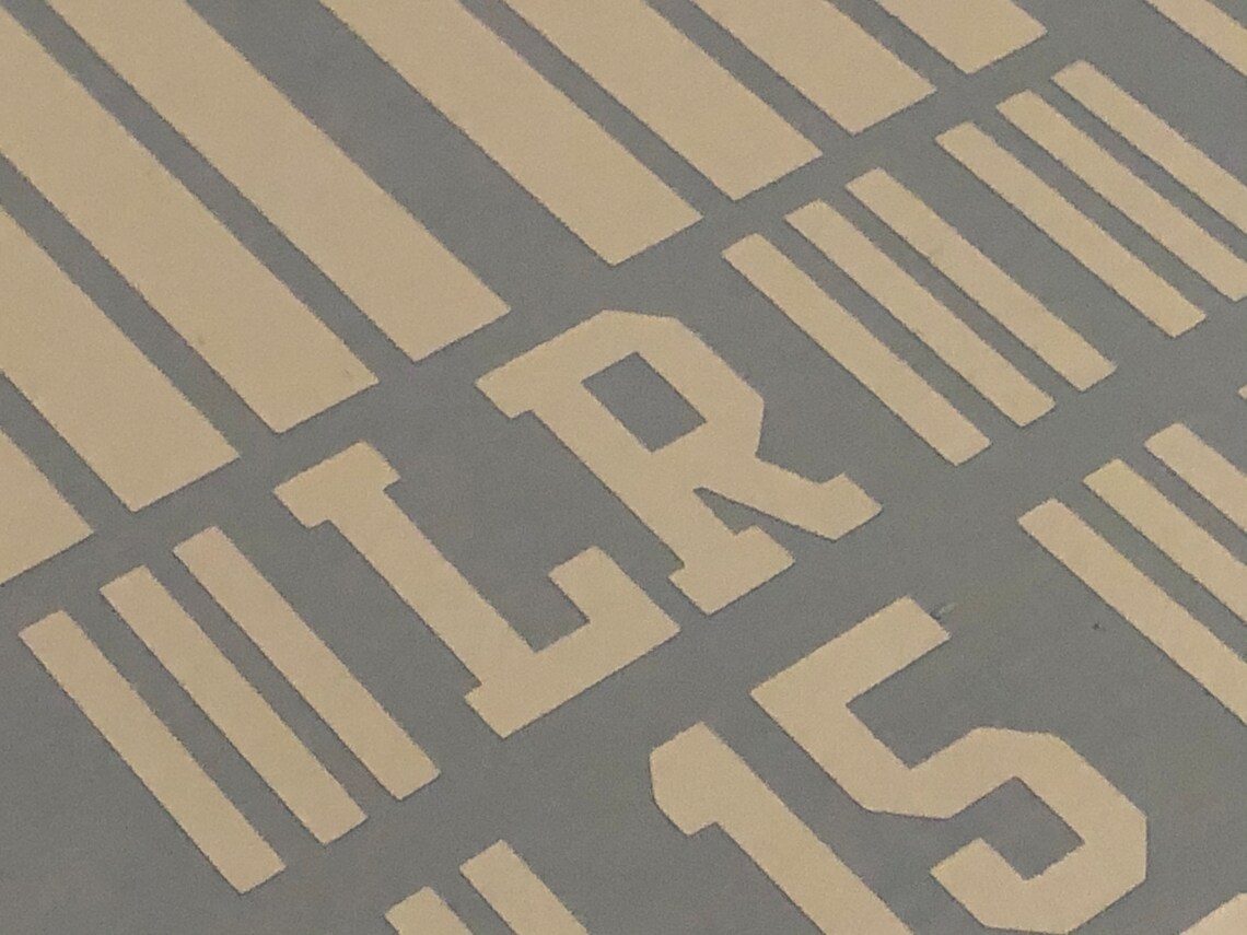 Model Airport Runway Markings. SVG / PDF File for Vinyl Cutting Machine ...