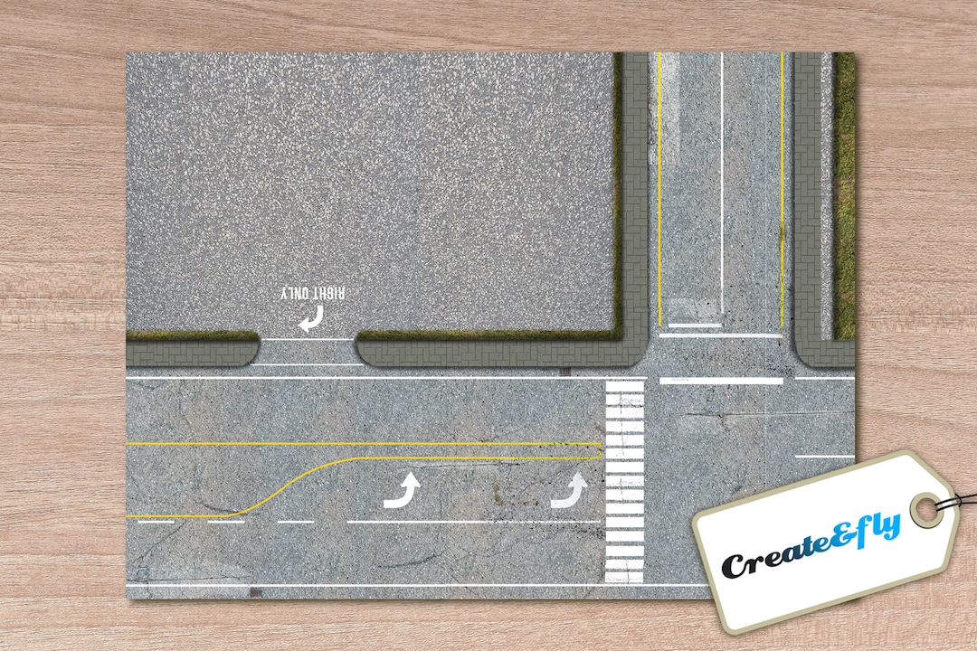 1/64 Scale Usa/north American Diorama Road Scene. Model Cars and Trucks ...