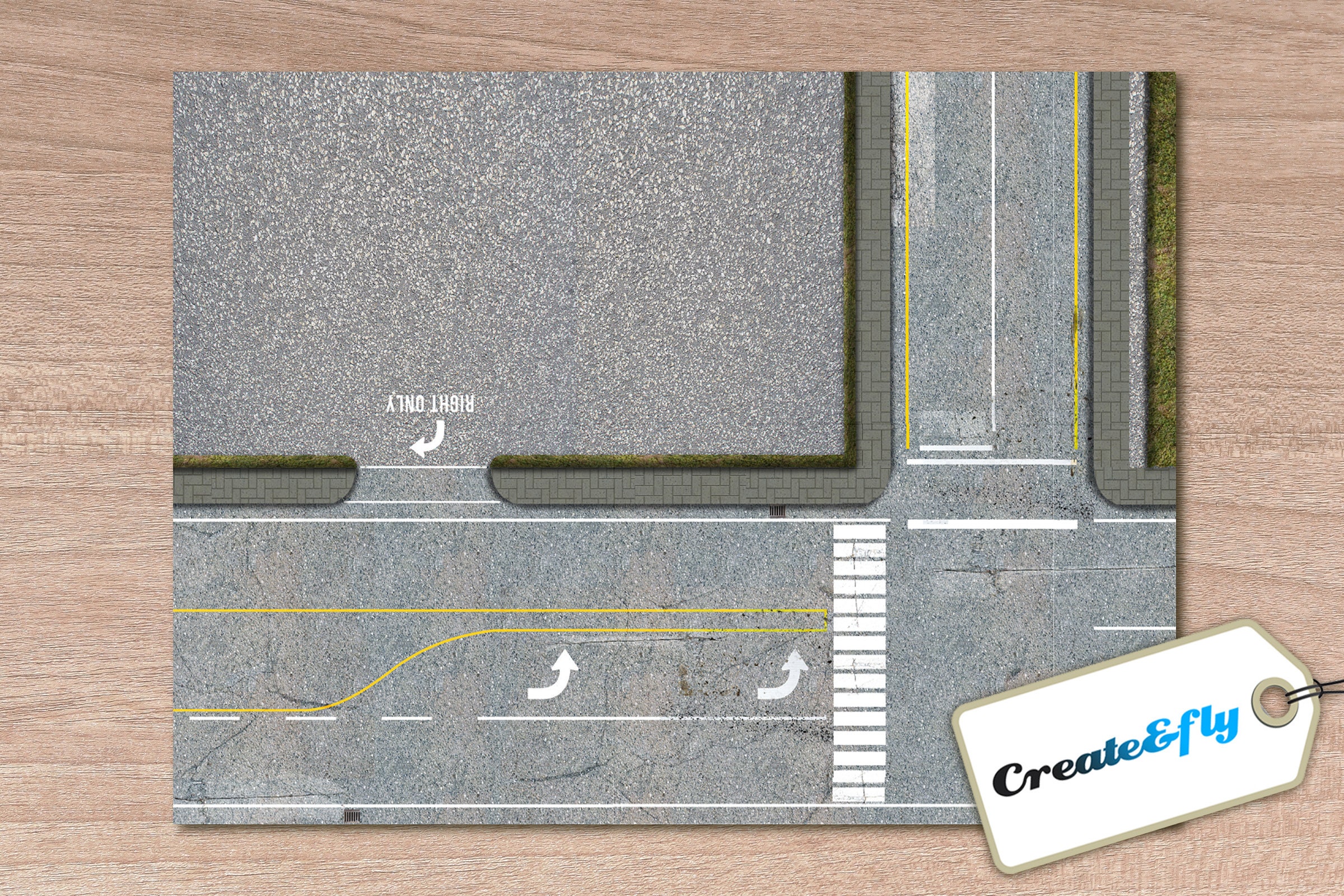 1/64 Scale Usa/north American Diorama Road Scene. Model Cars and Trucks ...