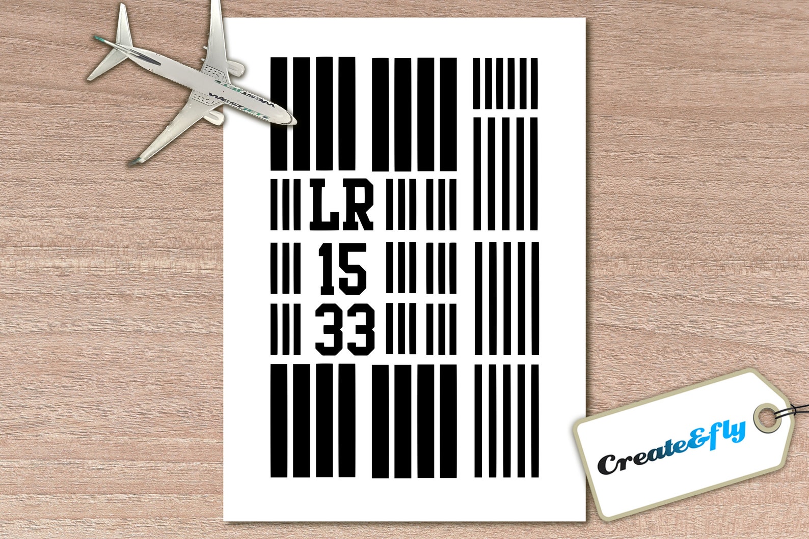 Model Airport Runway Markings. SVG / PDF File for Vinyl Cutting Machine ...