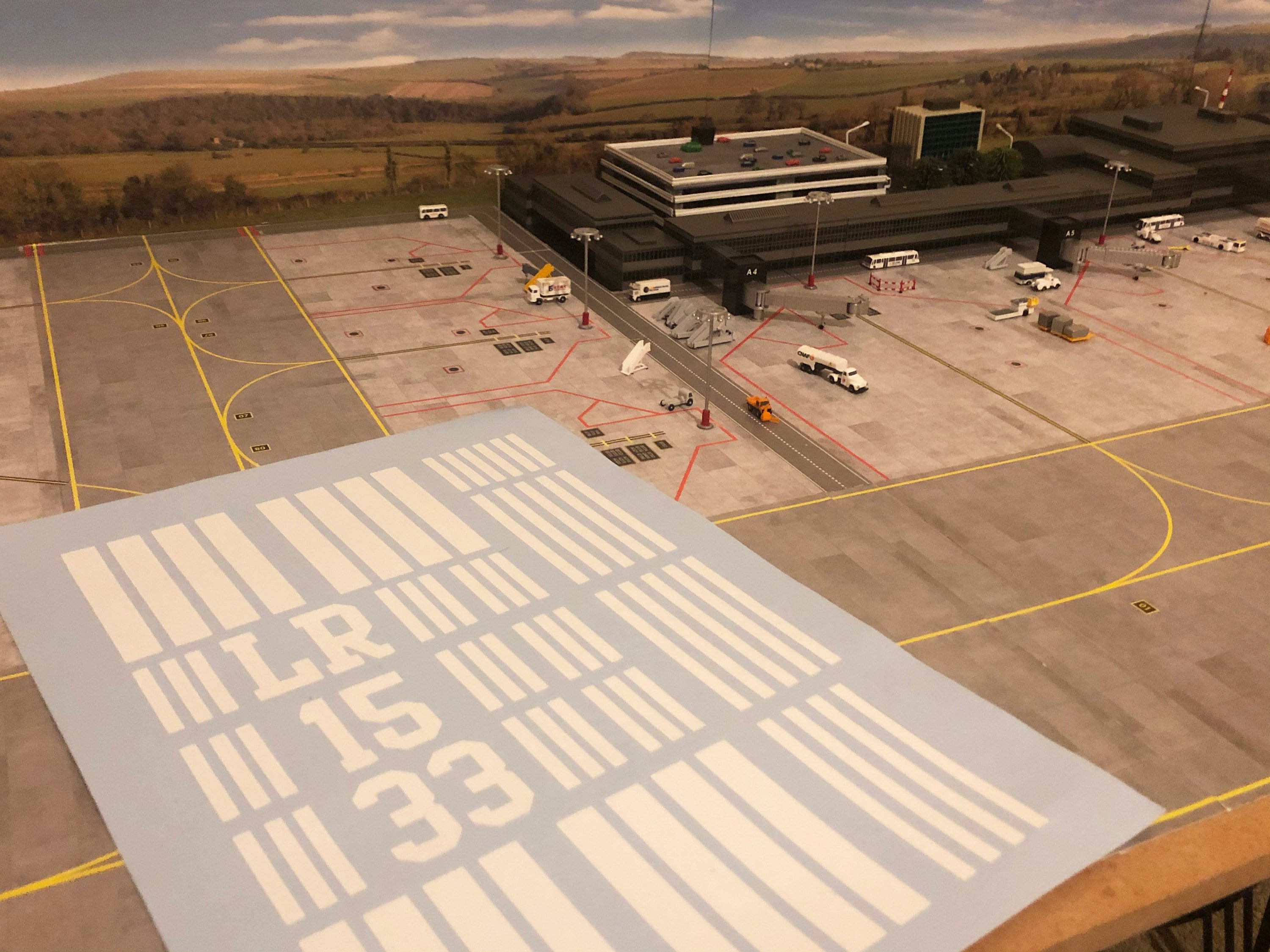 Model Airport Runway Markings. SVG / PDF File for Vinyl Cutting Machine ...