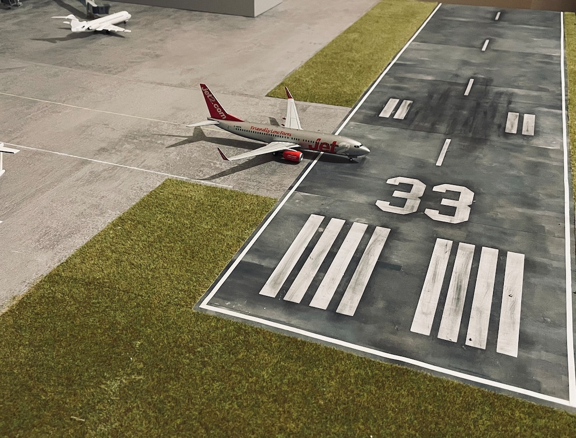 Model Airport Runway Markings. SVG / PDF File for Vinyl Cutting Machine ...