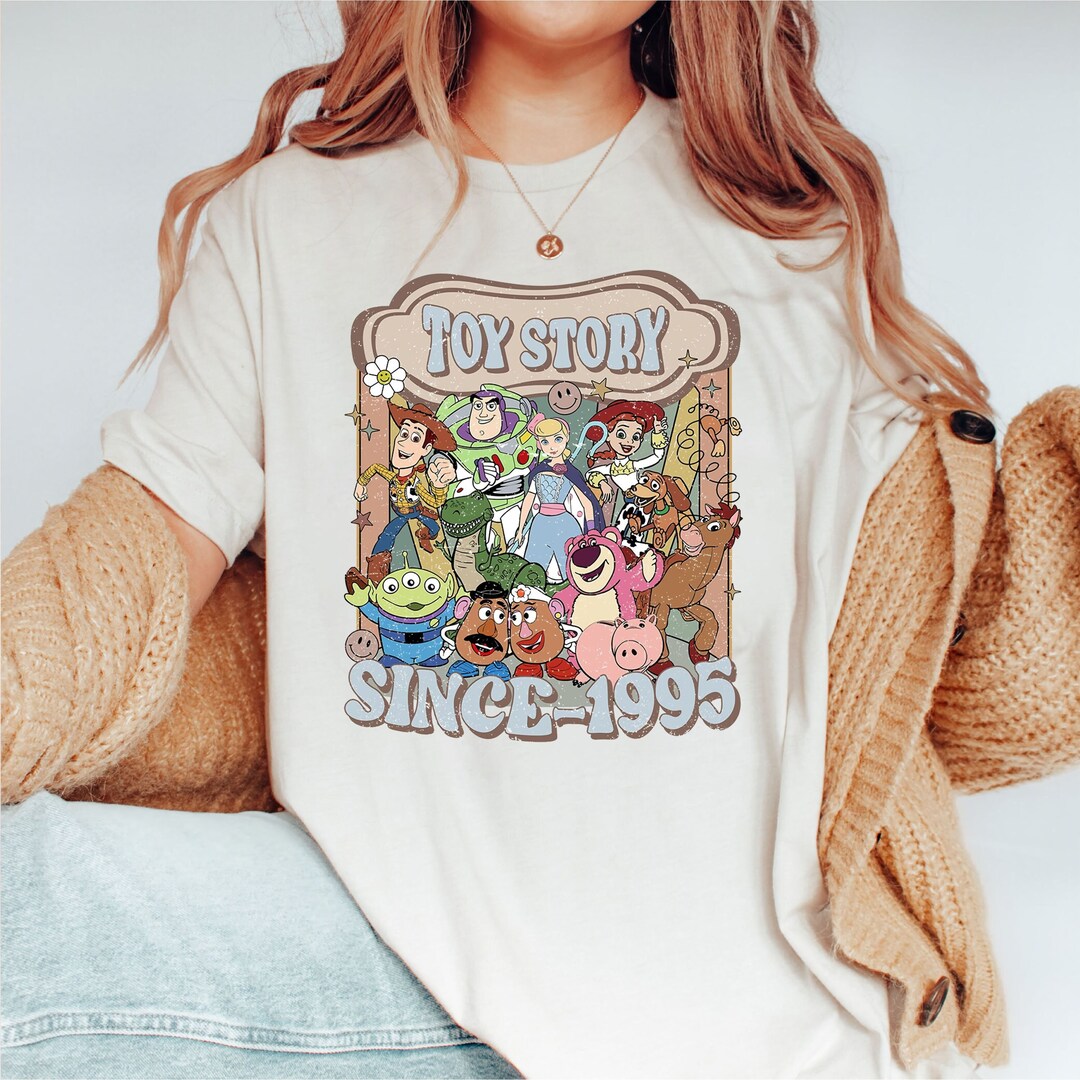 Retro Toy Story Disney Shirttoy Story Land Shirtwoody Buzz - Etsy