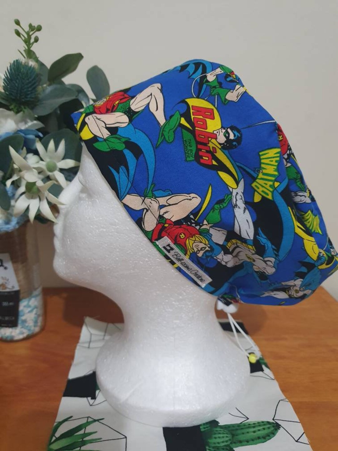 Scrub Hats Batman & Robin - Etsy Australia